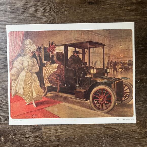 None and/or Unknown | Accents | Parisian Ladies By Georges Redon ...